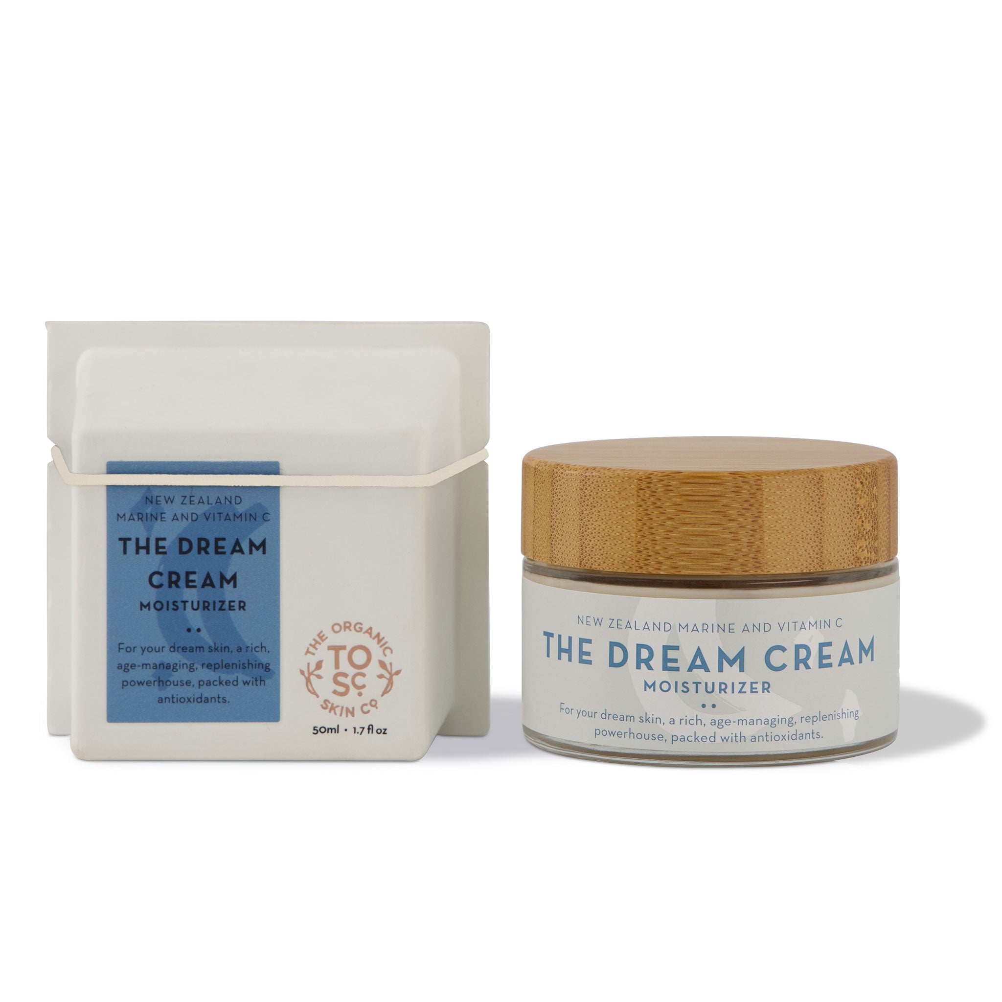 The Dream Cream | Hydrating Vitamin C Moisturizer – The Organic Skin Co